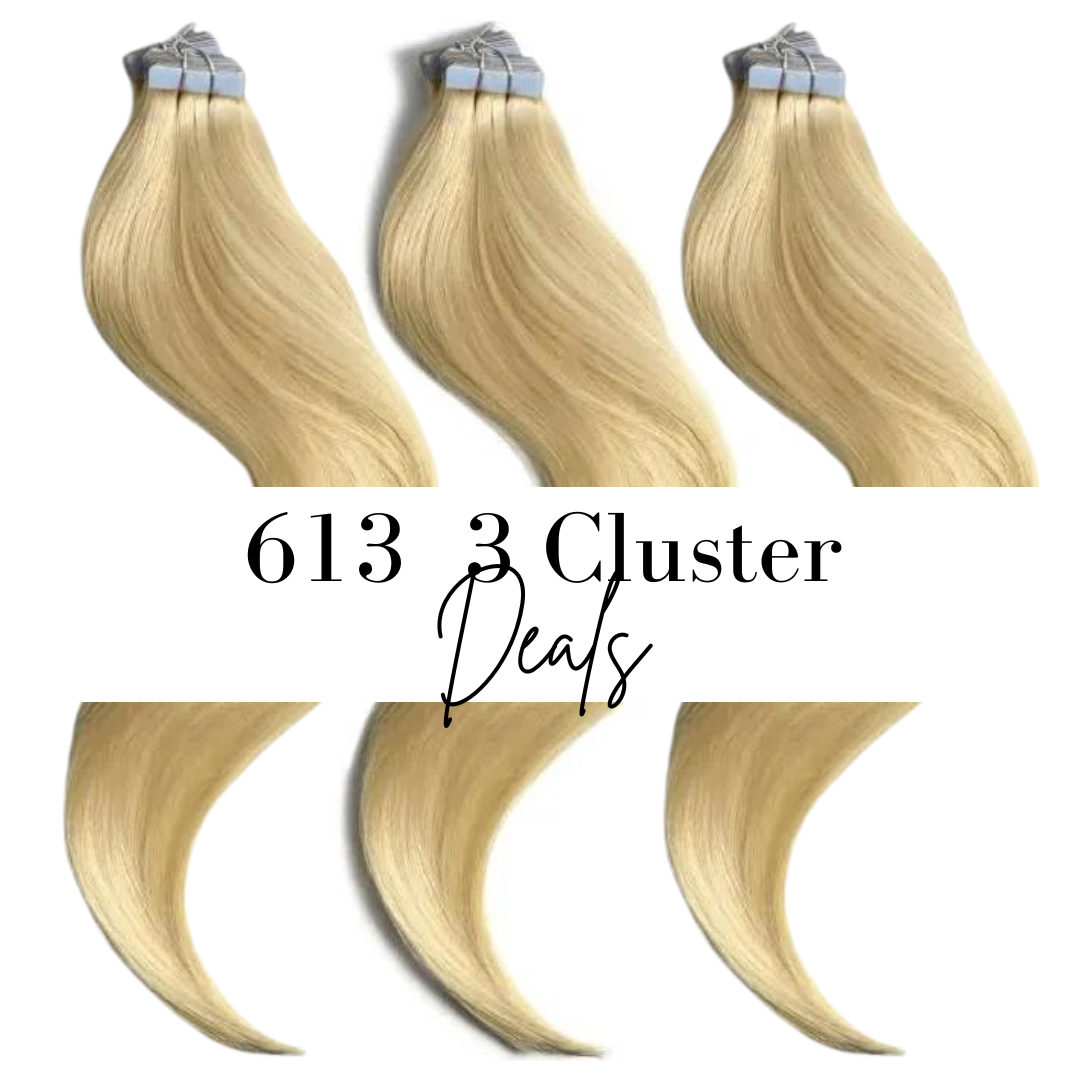 3 613 Tape in Human Hair Extensions – Belle Femme Hair Collection